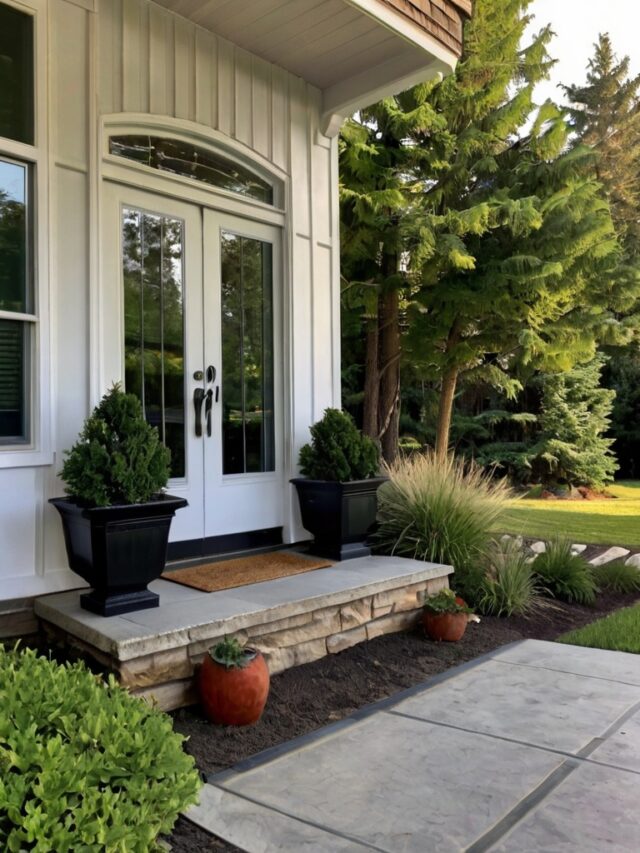 16 Trendy Front Porch Landscaping Ideas for Welcoming Home - Homezillo