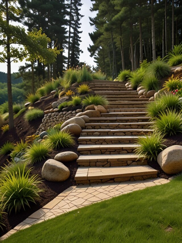 15+ Hillside Landscaping Ideas: How to Add Retaining Walls to Your ...