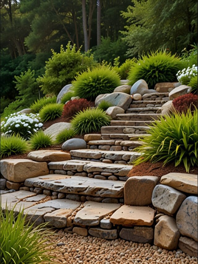 15+ Hillside Landscaping Ideas: How to Add Retaining Walls to Your ...