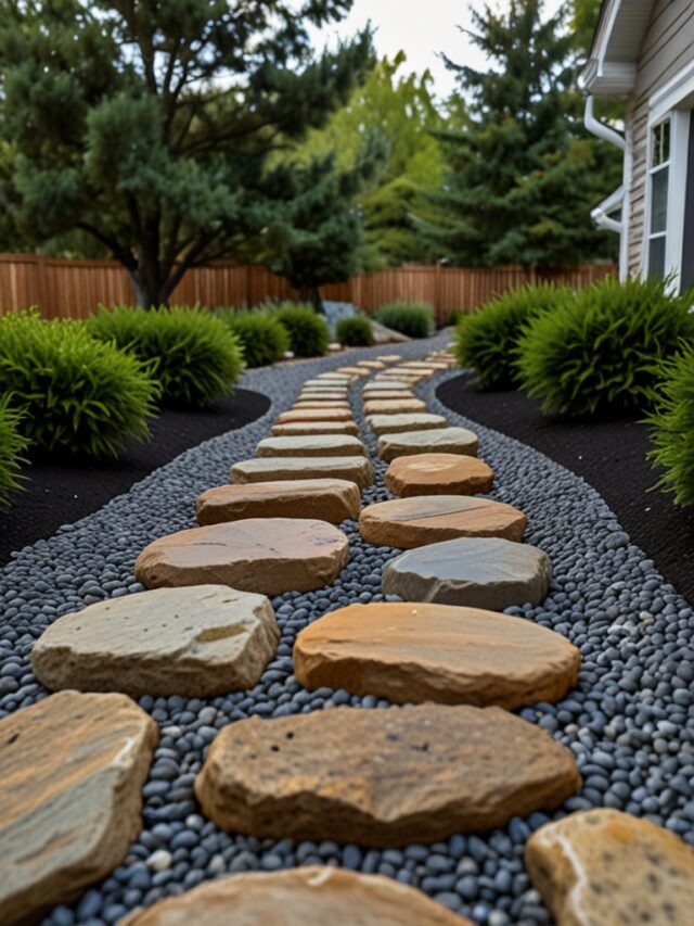 15+ Landscaping Ideas Front Yard Rocks: How to Create a Beautiful Rock ...