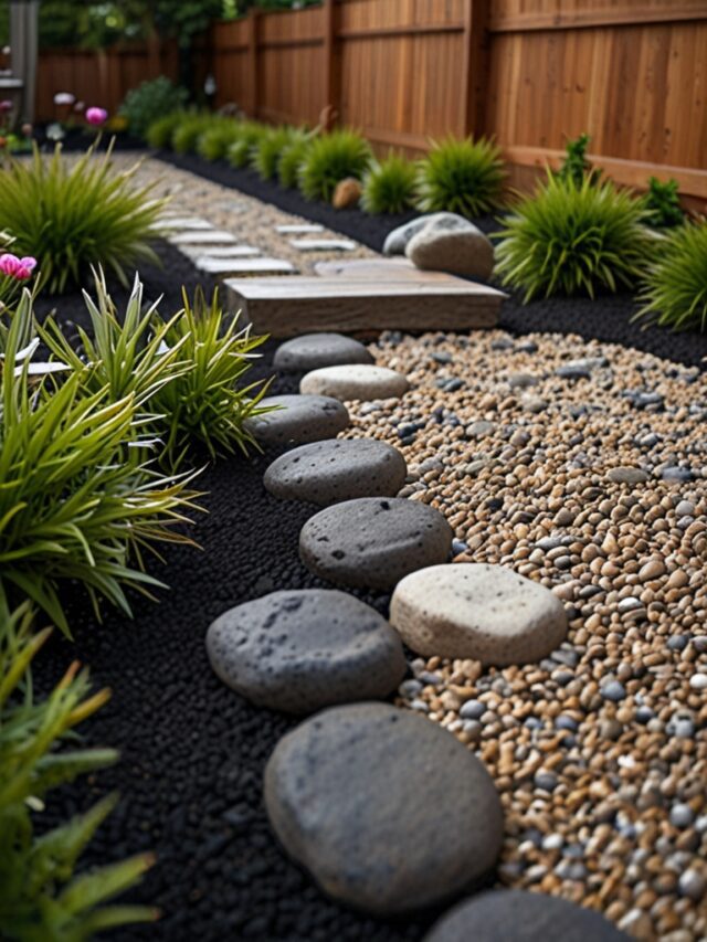 15+ Landscaping Ideas Front Yard Rocks: How to Create a Beautiful Rock ...