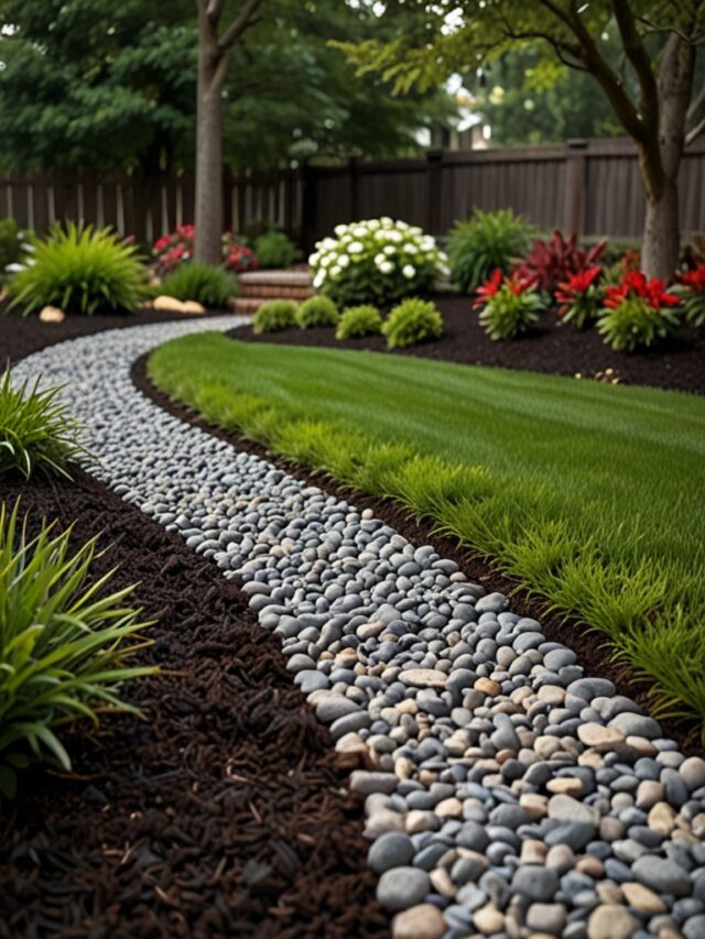15+ Landscaping Ideas Front Yard Rocks: How to Create a Beautiful Rock ...