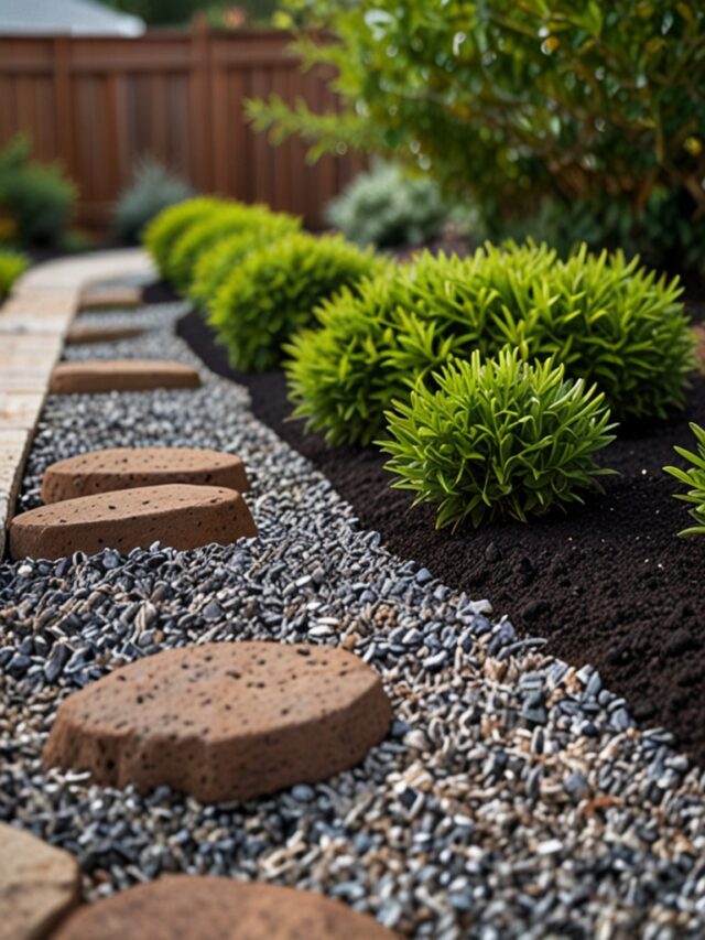 15+ Landscaping Ideas Front Yard Rocks: How to Create a Beautiful Rock ...