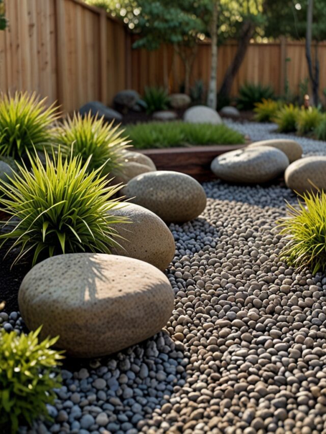 15+ Landscaping Ideas Front Yard Rocks: How to Create a Beautiful Rock ...