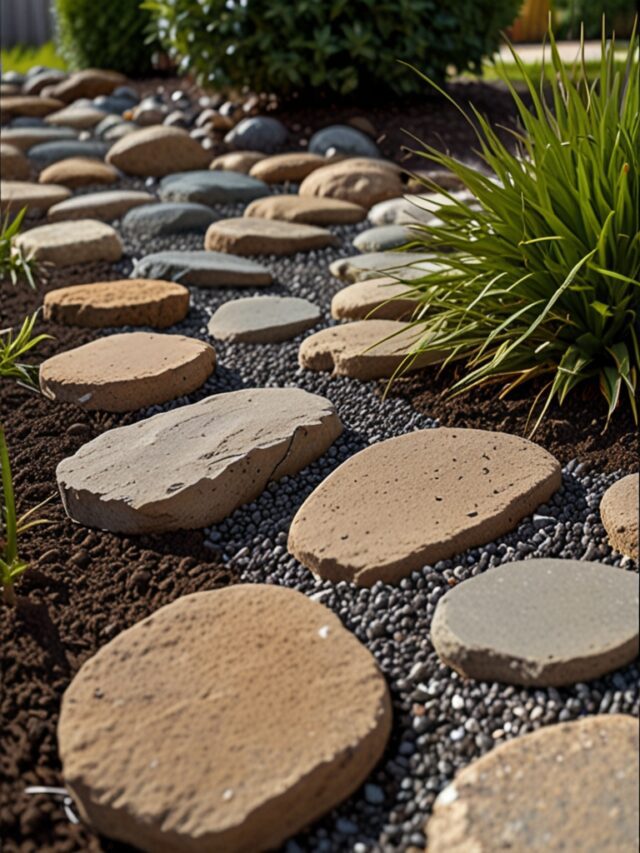 15+ Landscaping Ideas Front Yard Rocks: How to Create a Beautiful Rock ...