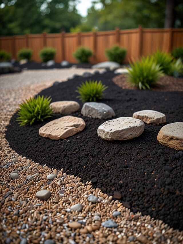 15+ Landscaping Ideas Front Yard Rocks: How to Create a Beautiful Rock ...