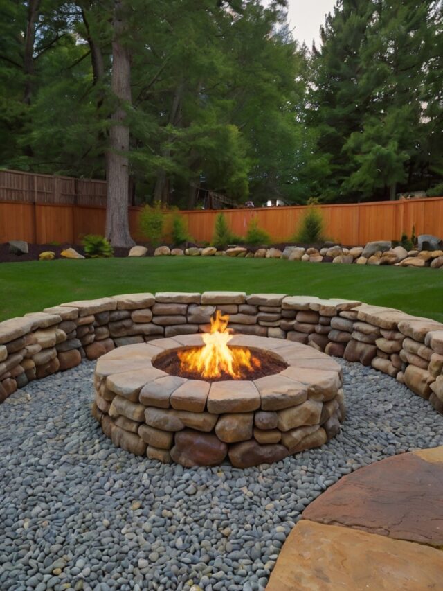 15+ Beautiful River Rock Landscaping Ideas - Homezillo