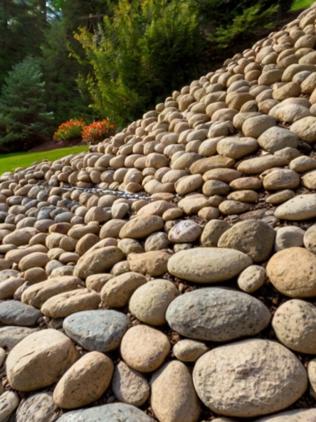 15+ Beautiful River Rock Landscaping Ideas - Homezillo