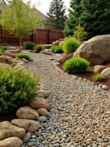 15+ Beautiful River Rock Landscaping Ideas - Homezillo
