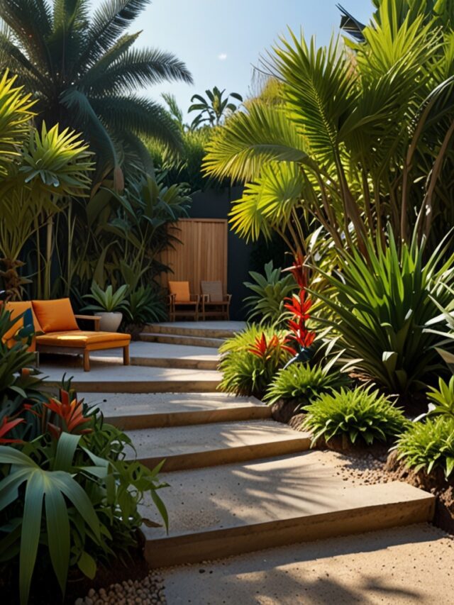 16 Tropical Landscape Ideas You'll Love - Homezillo