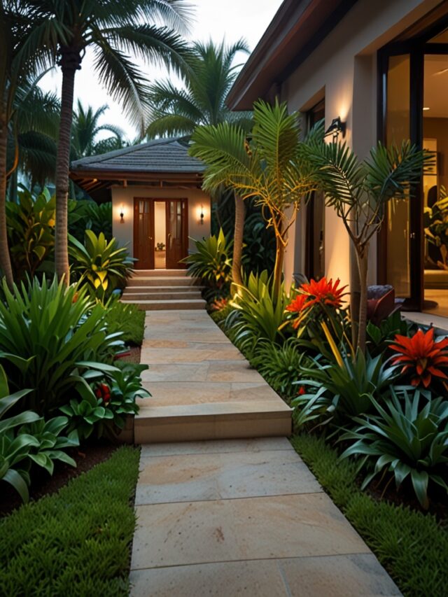 16 Tropical Landscape Ideas You'll Love - Homezillo