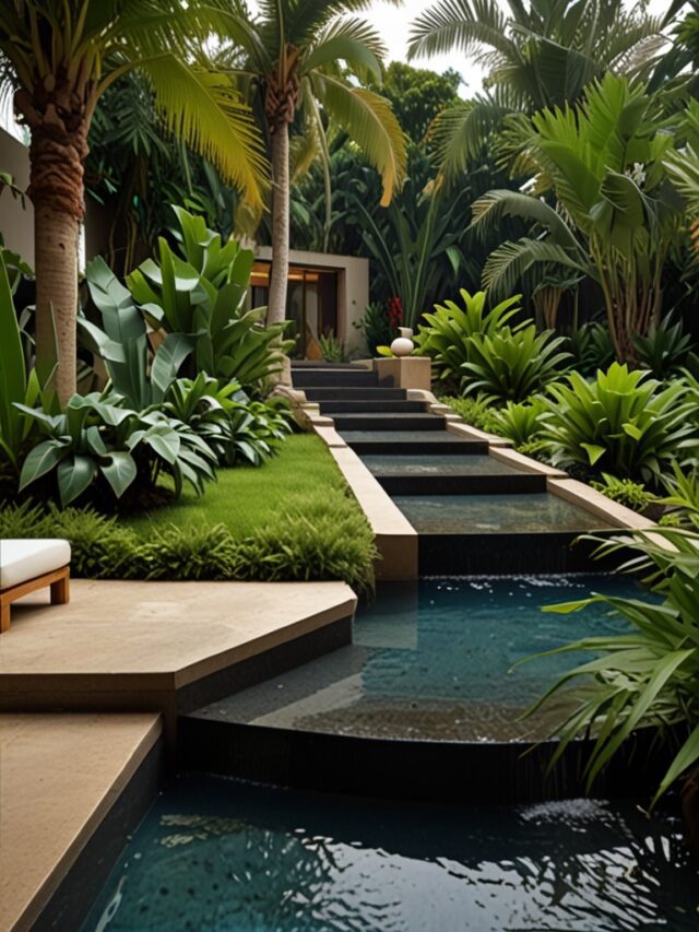 16 Tropical Landscape Ideas You'll Love - Homezillo