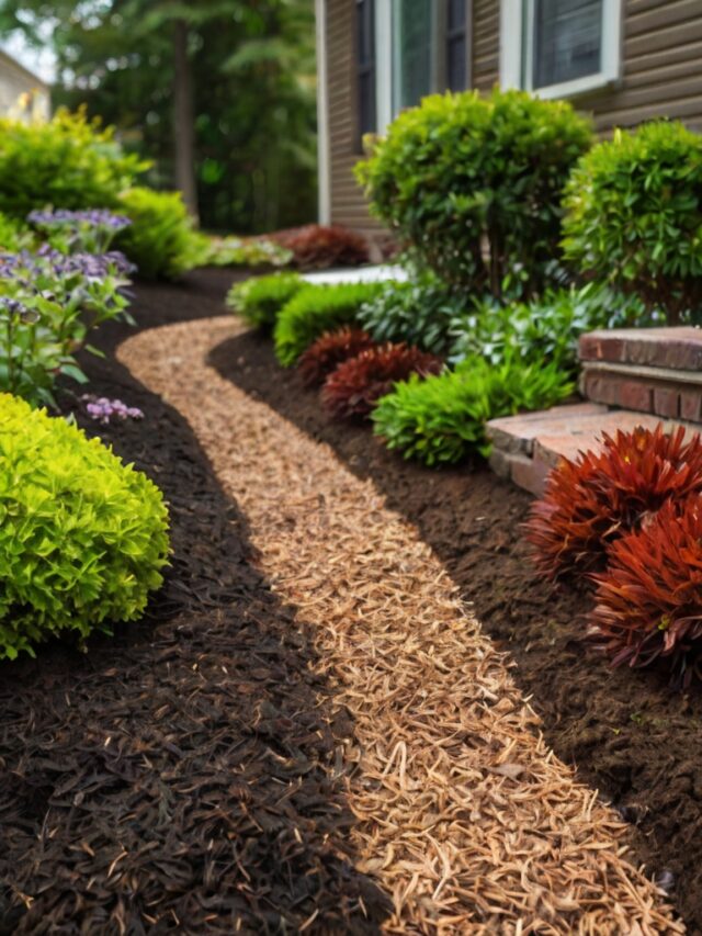 16 Top Trending Mulch Landscaping Ideas - Homezillo