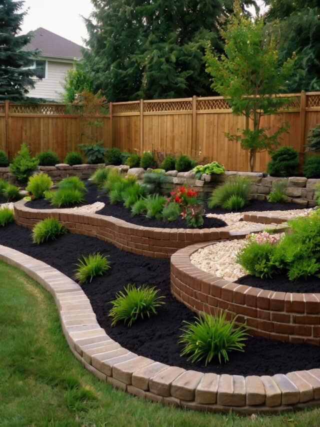 15+ Corner Landscaping Ideas: Modern, Trendy, Beautiful Garden - Homezillo
