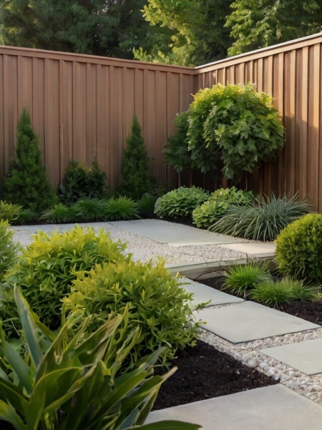 15+ Corner Landscaping Ideas: Modern, Trendy, Beautiful Garden - Homezillo