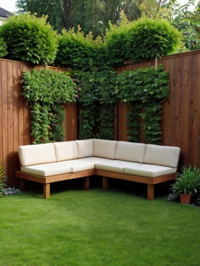 15+ Corner Landscaping Ideas: Modern, Trendy, Beautiful Garden - Homezillo