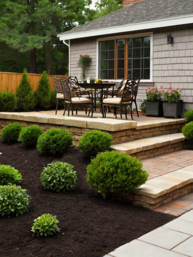 15+ Corner Landscaping Ideas: Modern, Trendy, Beautiful Garden - Homezillo