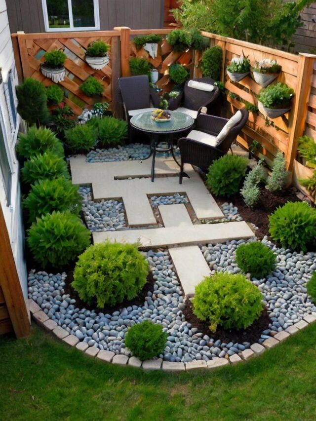 15+ Corner Landscaping Ideas: Modern, Trendy, Beautiful Garden - Homezillo