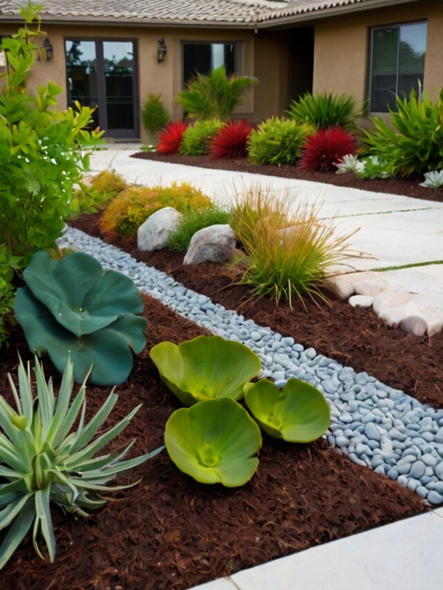 15+ Affordable Front Yard Landscaping Ideas Florida - Homezillo