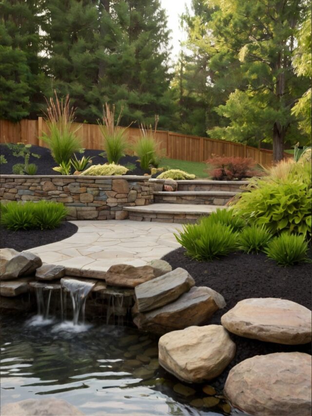 16 Stunning Sloped Backyard Landscaping Ideas - Homezillo