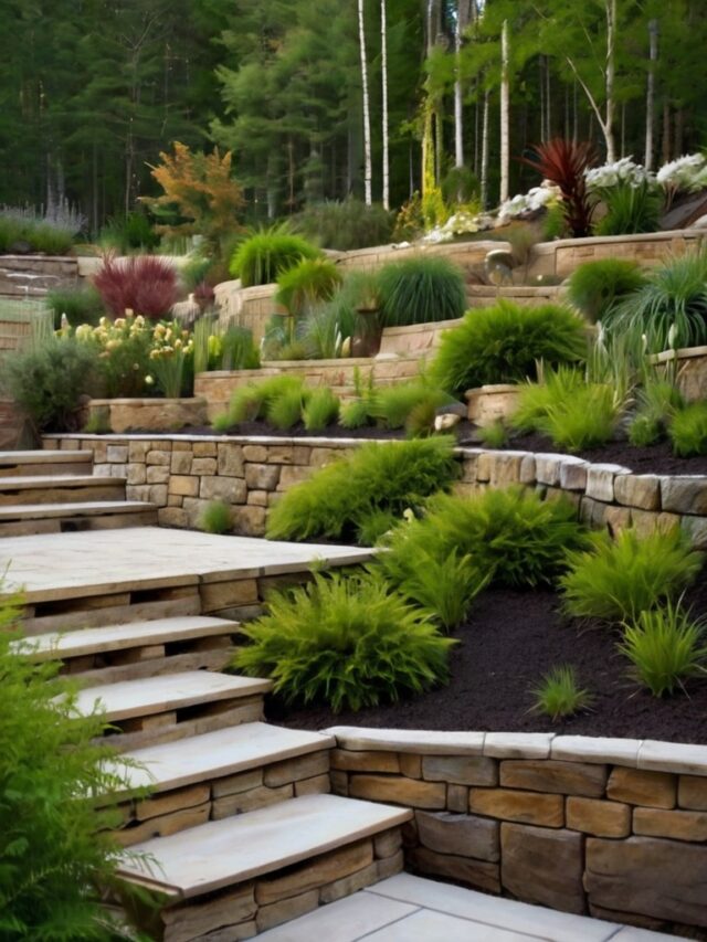 16 Stunning Sloped Backyard Landscaping Ideas - Homezillo