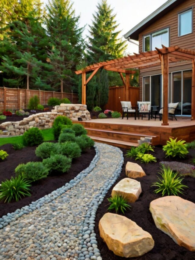 16 Stunning Sloped Backyard Landscaping Ideas - Homezillo