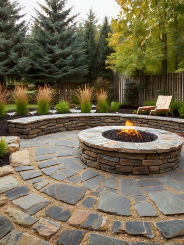 16 Stunning Stone Landscaping Ideas for Front Yard - Homezillo