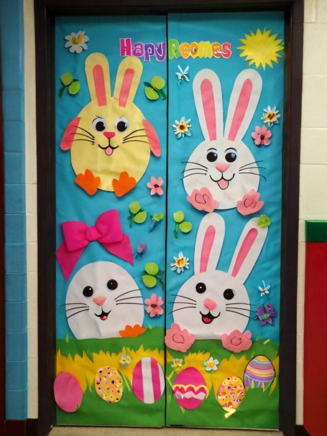 16 Best Spring Classroom Door Ideas: Brighten Up Your Classroom - Homezillo