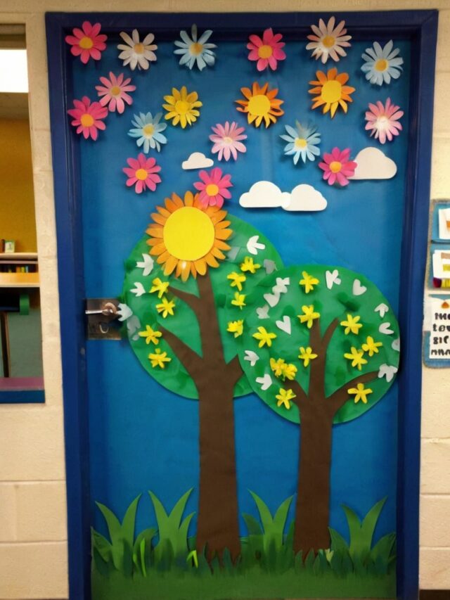 16 Best Spring Classroom Door Ideas: Brighten Up Your Classroom - Homezillo