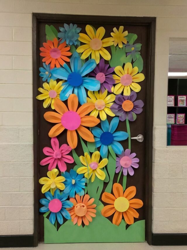 16 Best Spring Classroom Door Ideas: Brighten Up Your Classroom - Homezillo