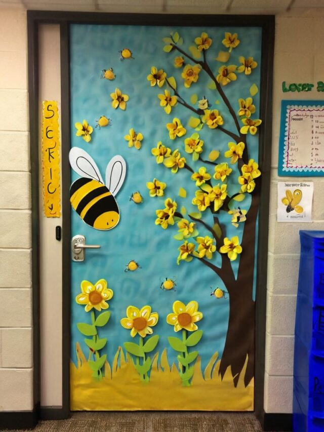 16 Best Spring Classroom Door Ideas: Brighten Up Your Classroom - Homezillo