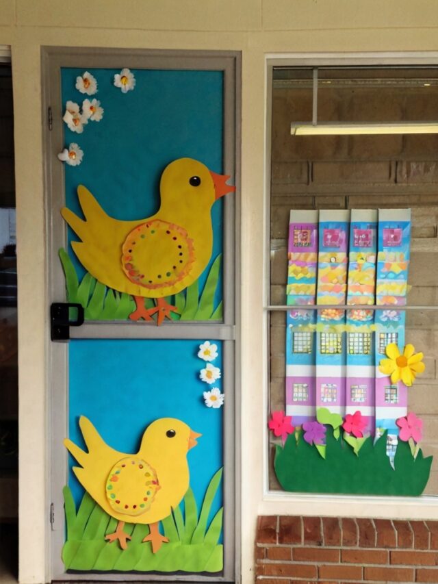 16 Best Spring Classroom Door Ideas: Brighten Up Your Classroom - Homezillo
