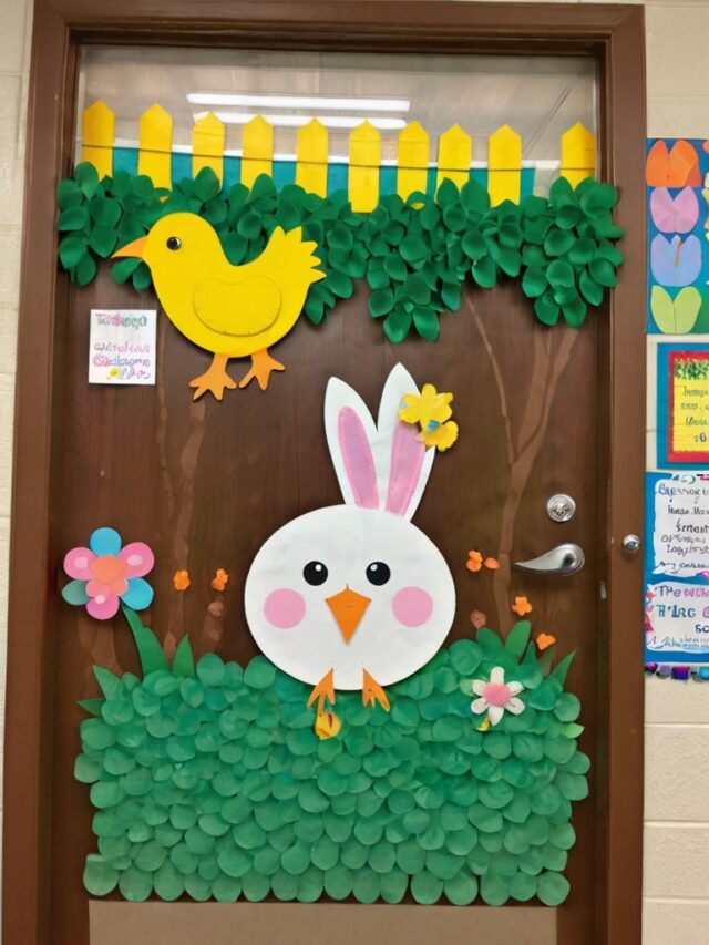 16 Best Spring Classroom Door Ideas: Brighten Up Your Classroom - Homezillo