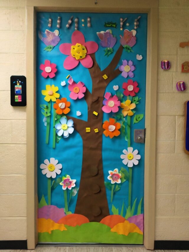 16 Best Spring Classroom Door Ideas: Brighten Up Your Classroom - Homezillo