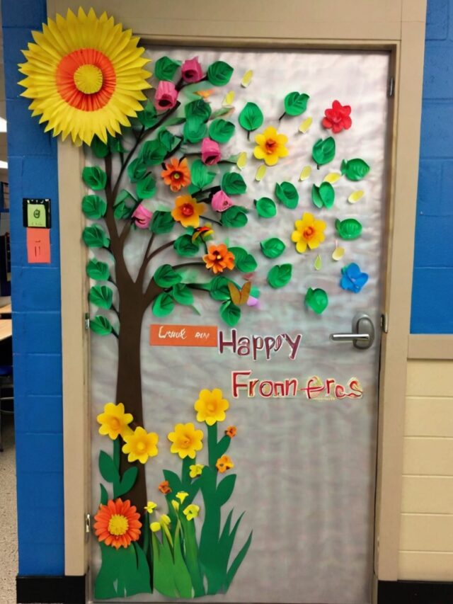 16 Best Spring Classroom Door Ideas: Brighten Up Your Classroom - Homezillo
