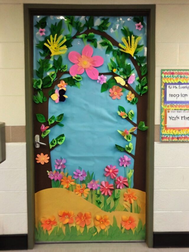 16 Best Spring Classroom Door Ideas: Brighten Up Your Classroom - Homezillo