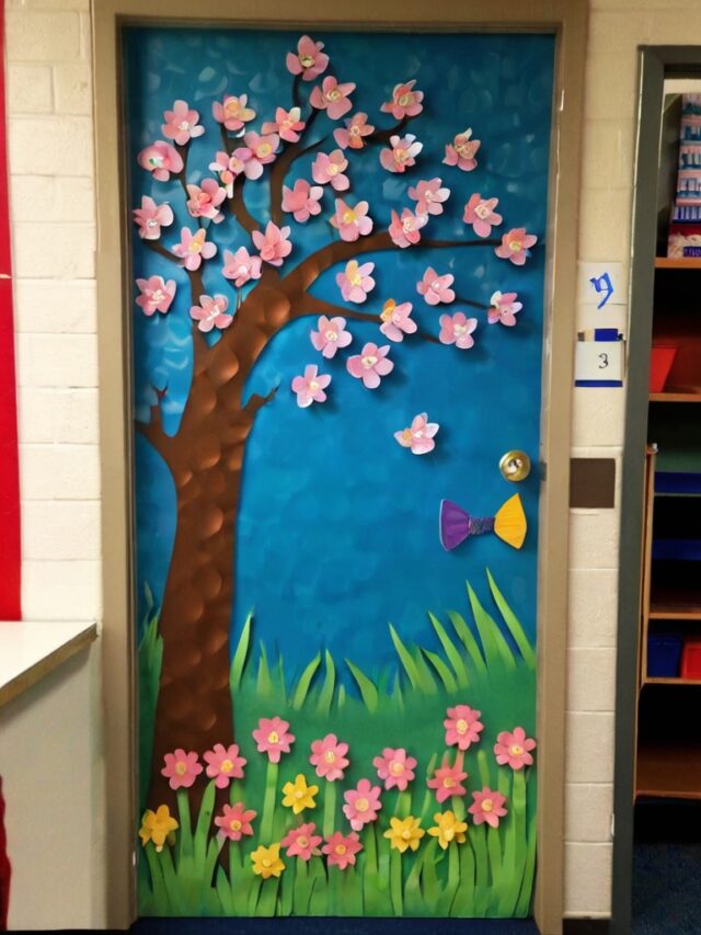 16 Best Spring Classroom Door Ideas: Brighten Up Your Classroom - Homezillo