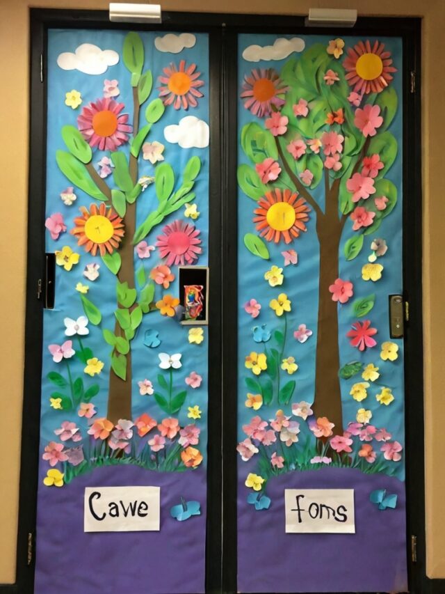 16 Best Spring Classroom Door Ideas: Brighten Up Your Classroom - Homezillo