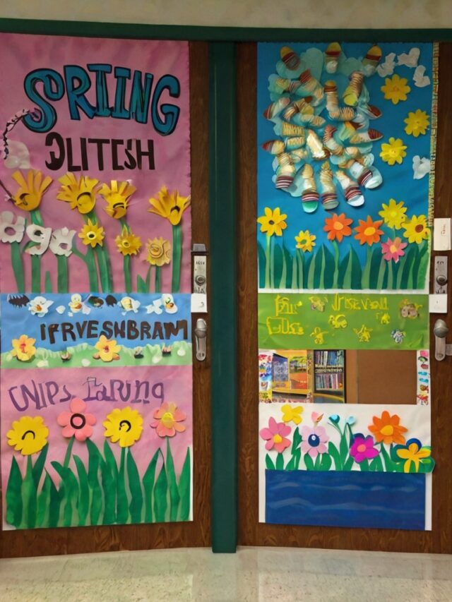 16 Best Spring Classroom Door Ideas: Brighten Up Your Classroom - Homezillo
