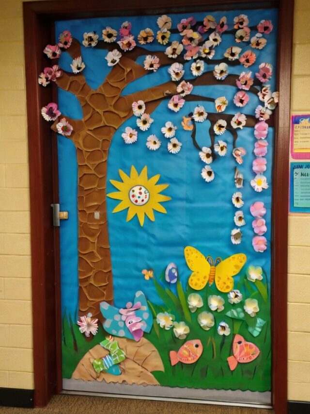 16 Best Spring Classroom Door Ideas: Brighten Up Your Classroom - Homezillo