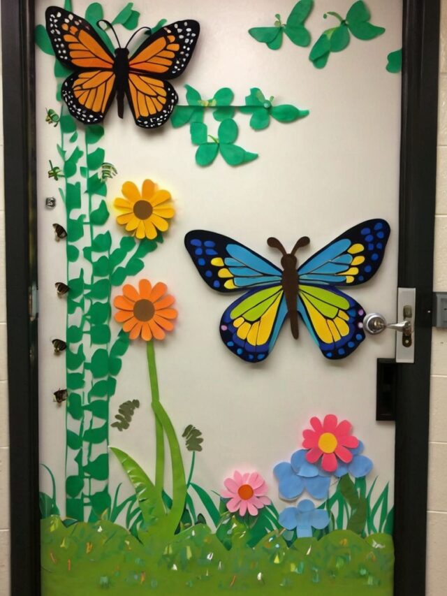 16 Best Spring Classroom Door Ideas: Brighten Up Your Classroom - Homezillo