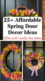 15+ Unique Spring Door Decor Ideas - Homezillo