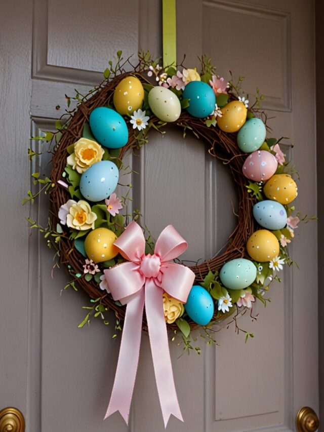 15+ Unique Spring Door Decor Ideas - Homezillo