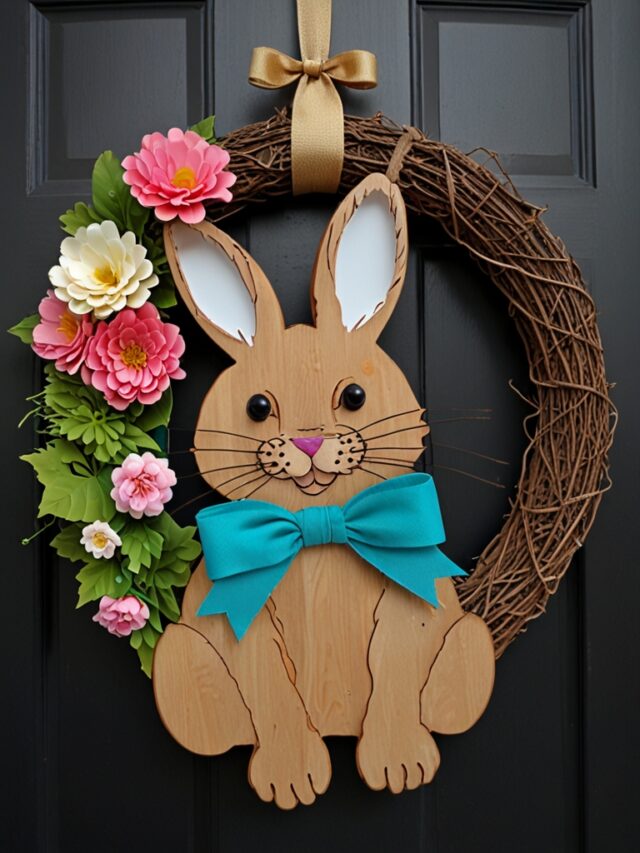 15+ Unique Spring Door Decor Ideas - Homezillo