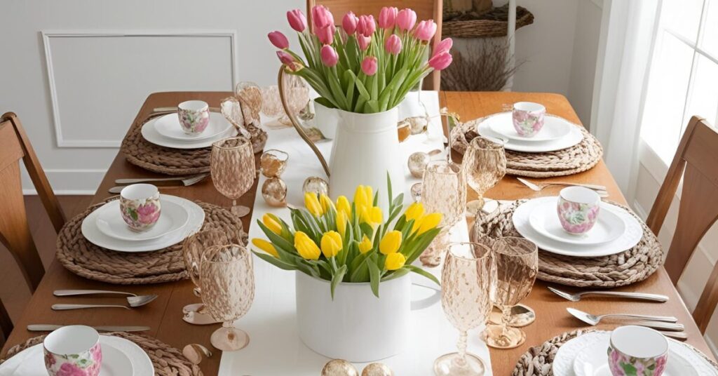 16 Spring Table Decor Ideas to Freshen Up Your Space - Homezillo