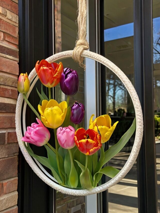 16 Easy Spring Wreath Ideas You’ll Love to DIY - Homezillo