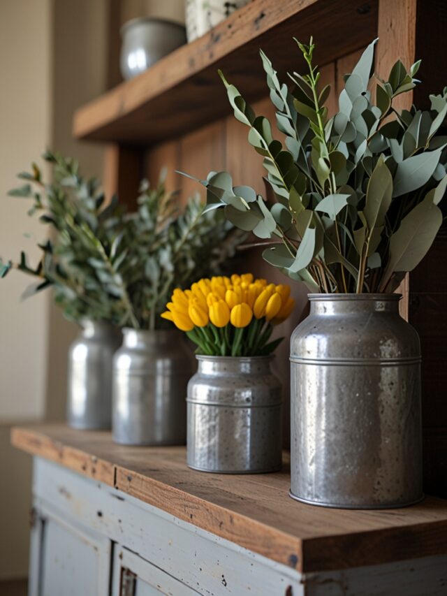 15+ Stunning Farmhouse Spring Decor Ideas - Homezillo