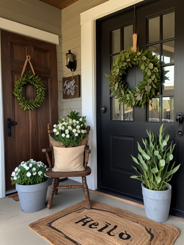 15+ Stunning Farmhouse Spring Decor Ideas - Homezillo