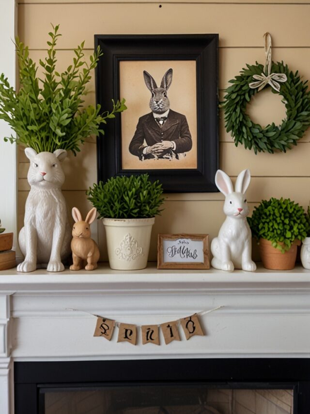 15+ Stunning Farmhouse Spring Decor Ideas - Homezillo