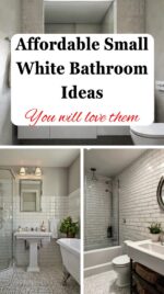 15+ Small White Bathroom Ideas to Maximize Space(Easy Tips) - Homezillo